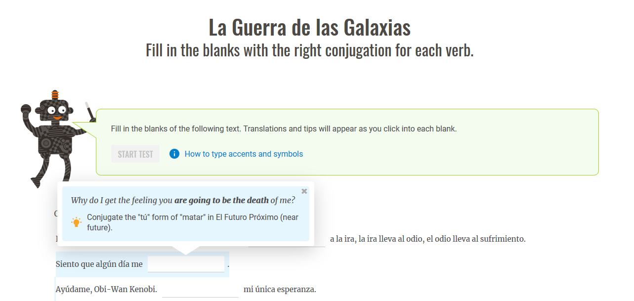 star wars - Kwiziq Spanish Language Learning Blog